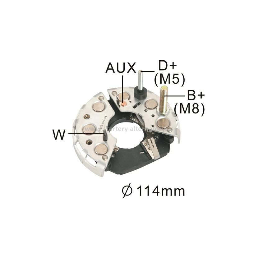 Diodový blok (Rectifier Mobiletron RB-04H), 132667 | JANOTA startéry alternátory do 24hod