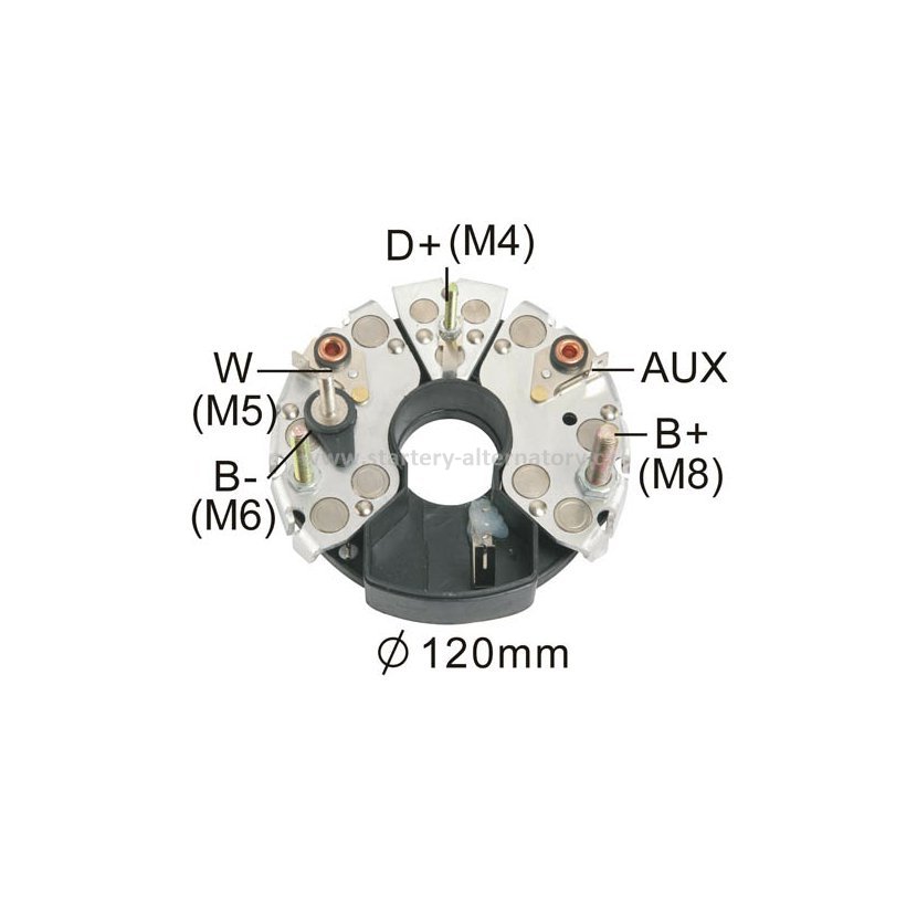 Diodový blok (Rectifier Mobiletron RB-64H), 230729 | JANOTA startéry alternátory do 24hod